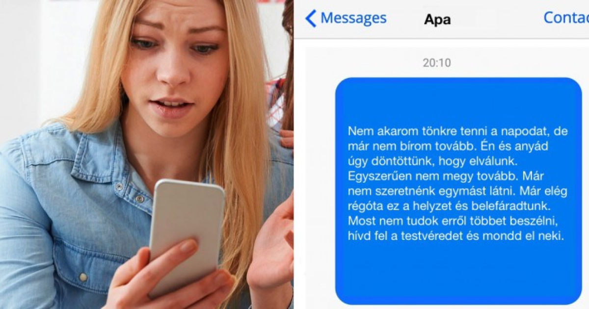 A lány nagyon mérges, amikor megkapja ezt az üzenetet, de az apa titkos terve zseniális ...